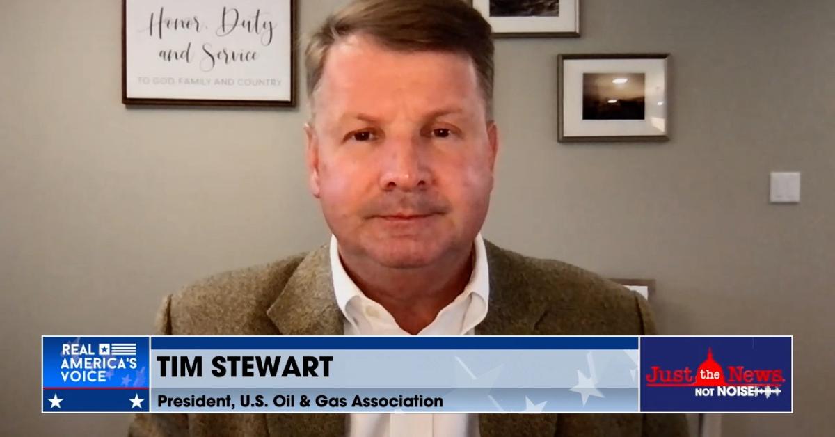President of U.S. Oil and Gas Association Tim Stewart discusses natural gas and oil industry ...